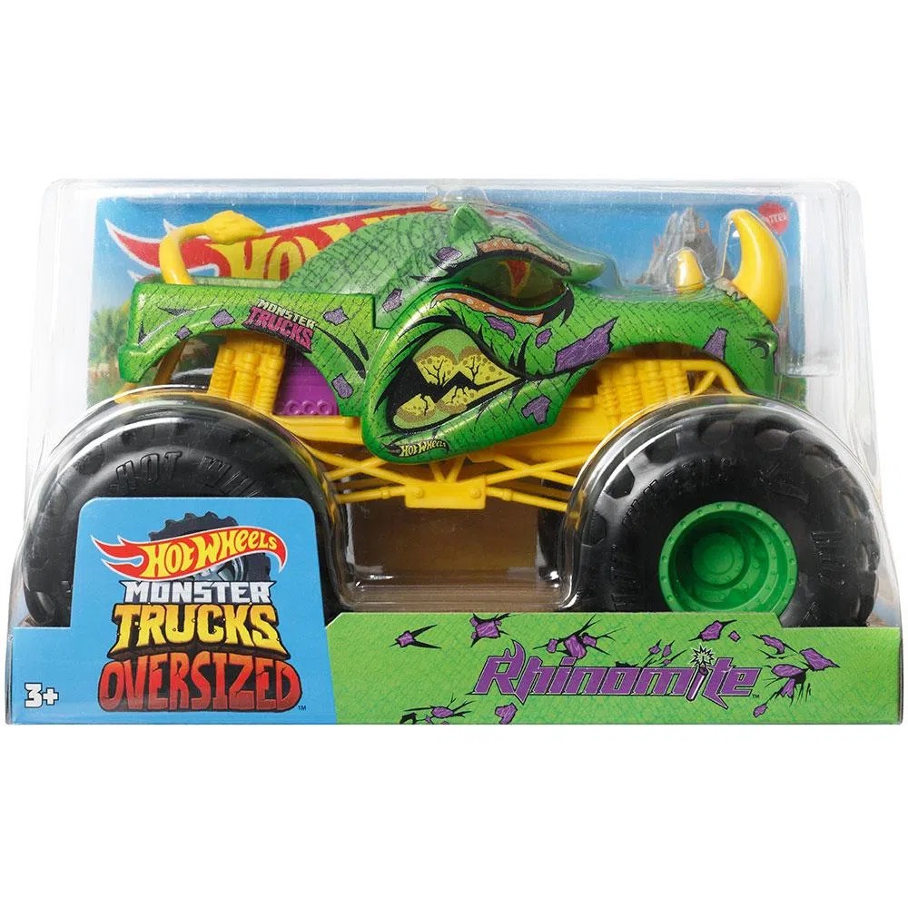 Monster Truck Hot Wheels Rhinomite Metal | Shopee Brasil