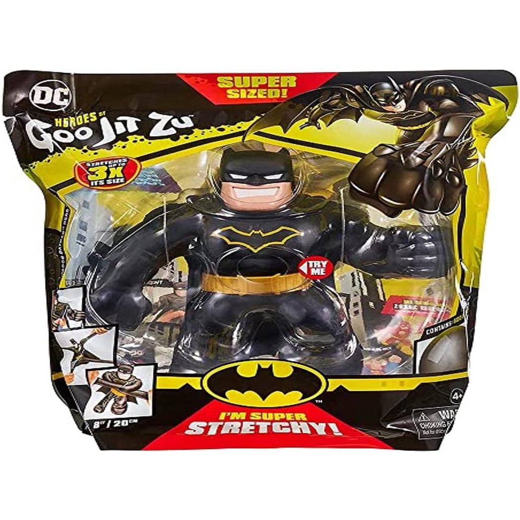 Figura Heroes Of Goo Jit Zu Supergoo Gigante Batman Sunny | Shopee Brasil
