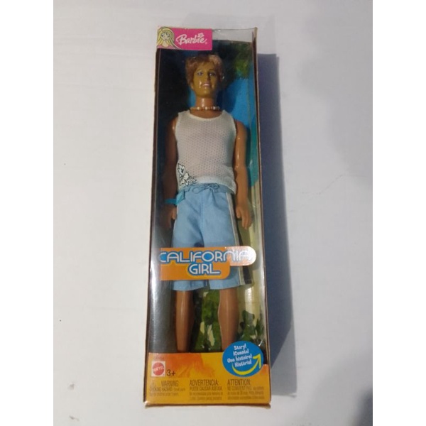 Ken antigo Barbie Cali Girl California Girl (lacrado) | Shopee Brasil