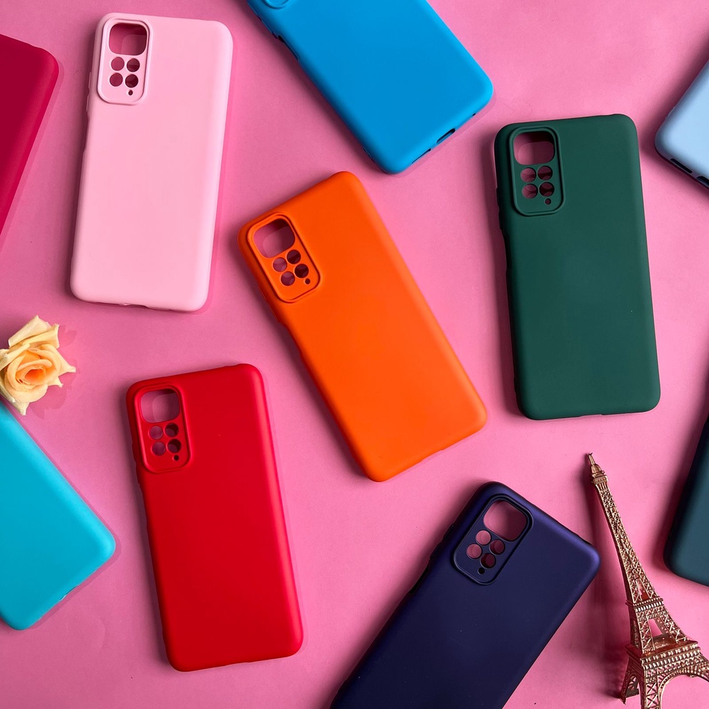 Capinha Para Xiaomi Redmi Note 11 / Note 11s / Capa Case Silicone Aveludada Forrada (CF26 ...