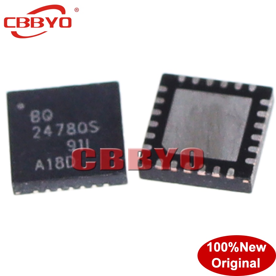 (2 Peças) 100 % Novo 24780S BQ24780S 24780S BQ24780 BQ24780RUYR QFN-28 ...