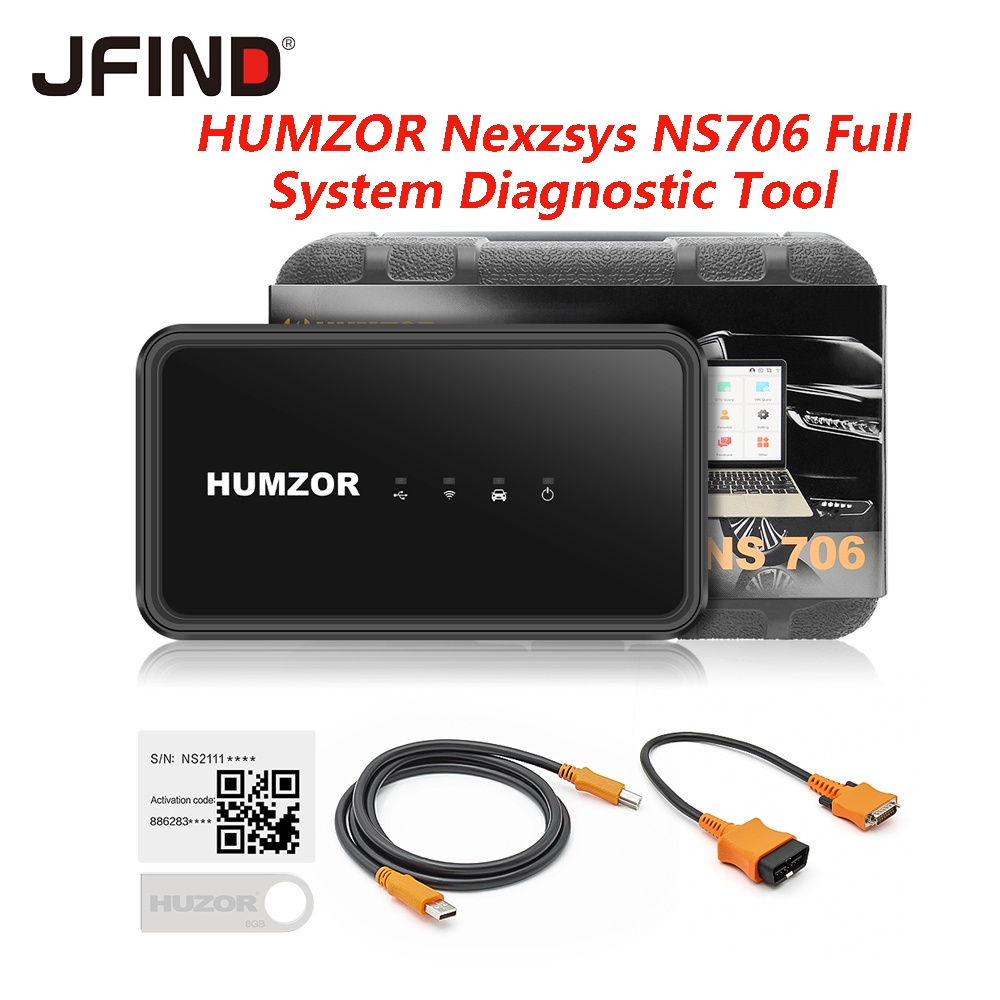 HUMZOR Nexzsys NS706 Sistema Completo OBD Scanner Ferramenta De ...