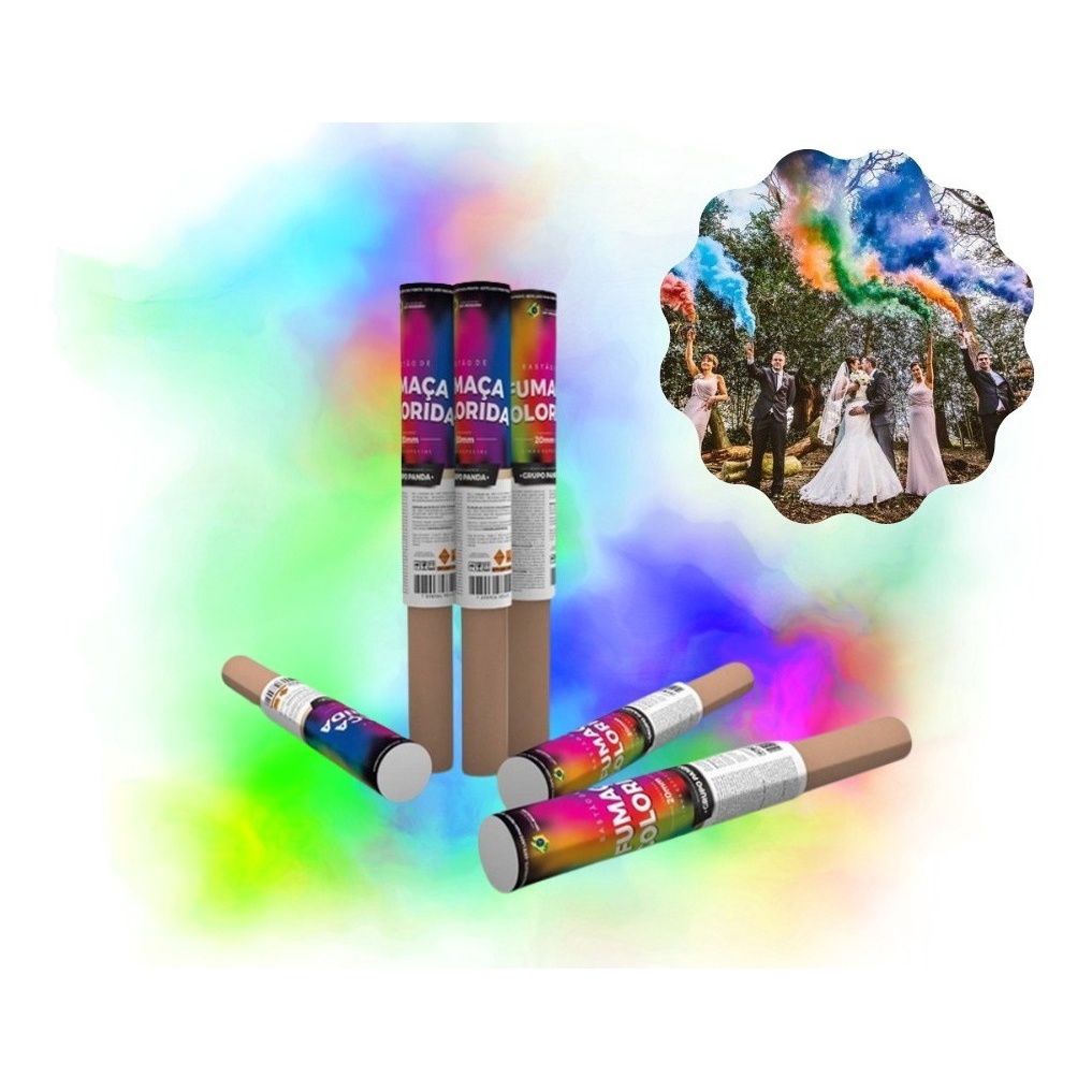 Fumaca Colorida Varias Cores para decoracao de festas de aniversario ...