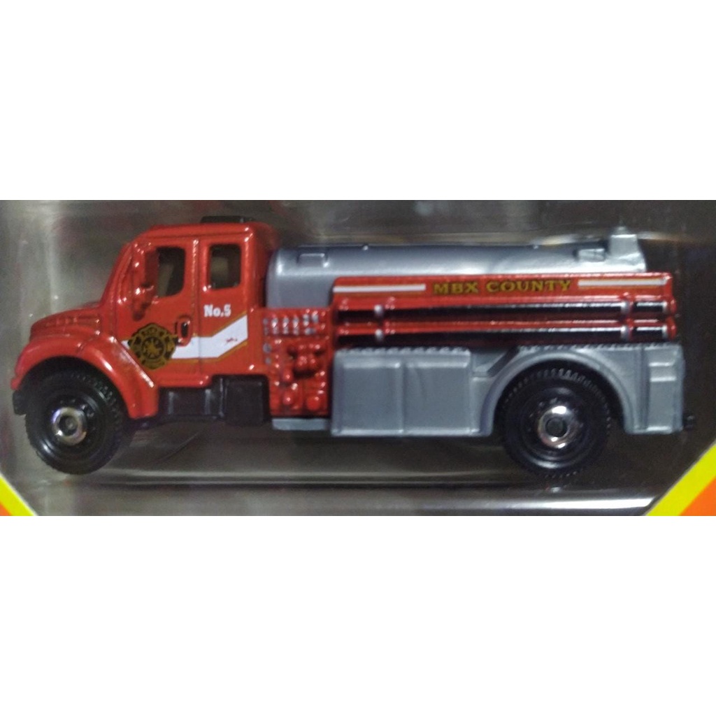 (24AZ3-308a-III) Matchbox Freightliner M2 106 Fire Tanker (Miniatura ...