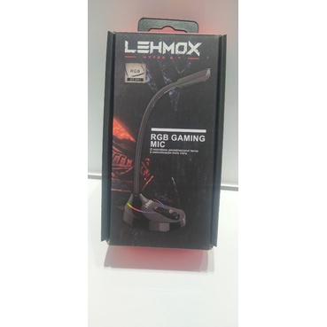 Microfone Gamer Rgb Lehmox | Shopee Brasil