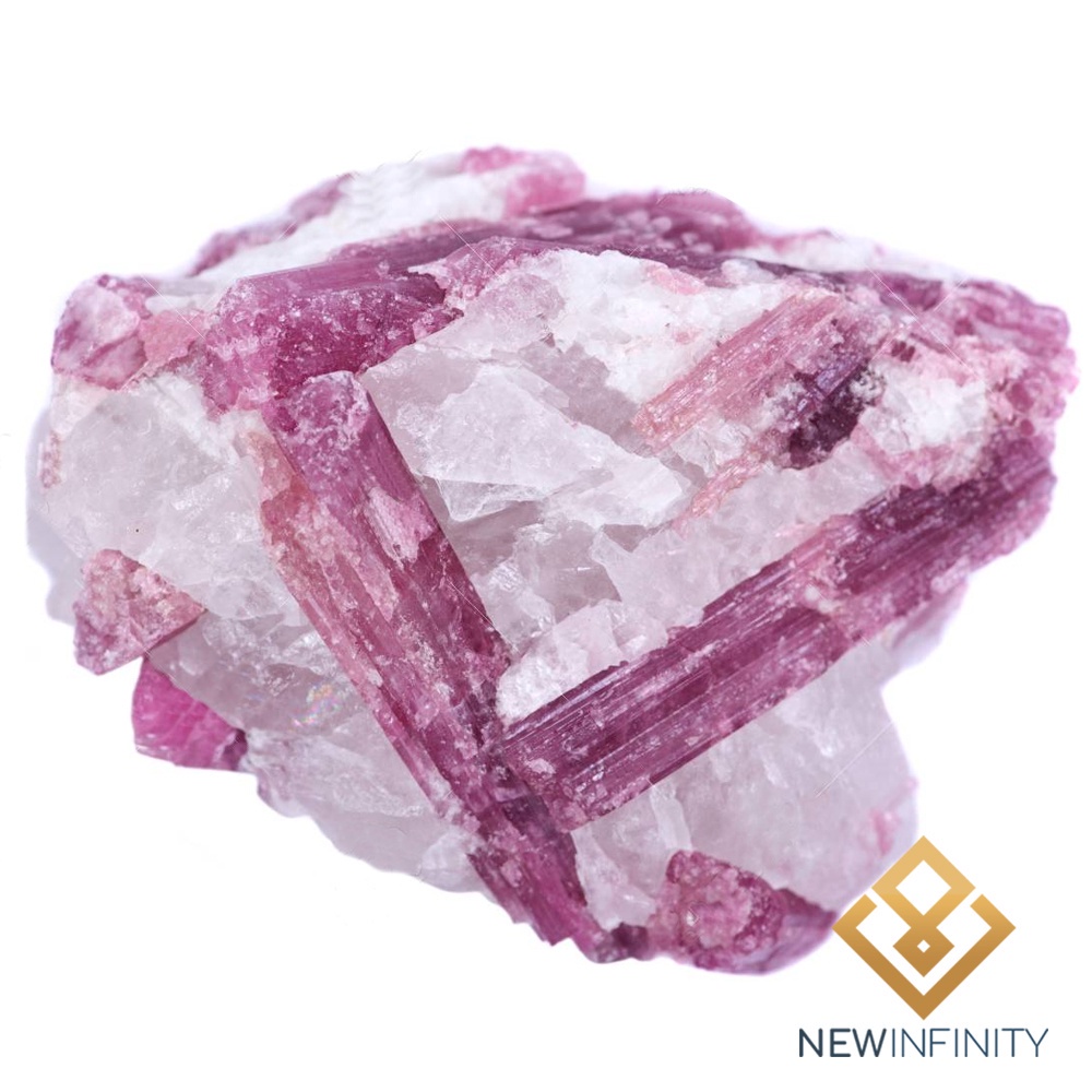 Turmalina Rosa Rubelita Pedra Bruta Cristal Natural 80 a130g | Shopee ...