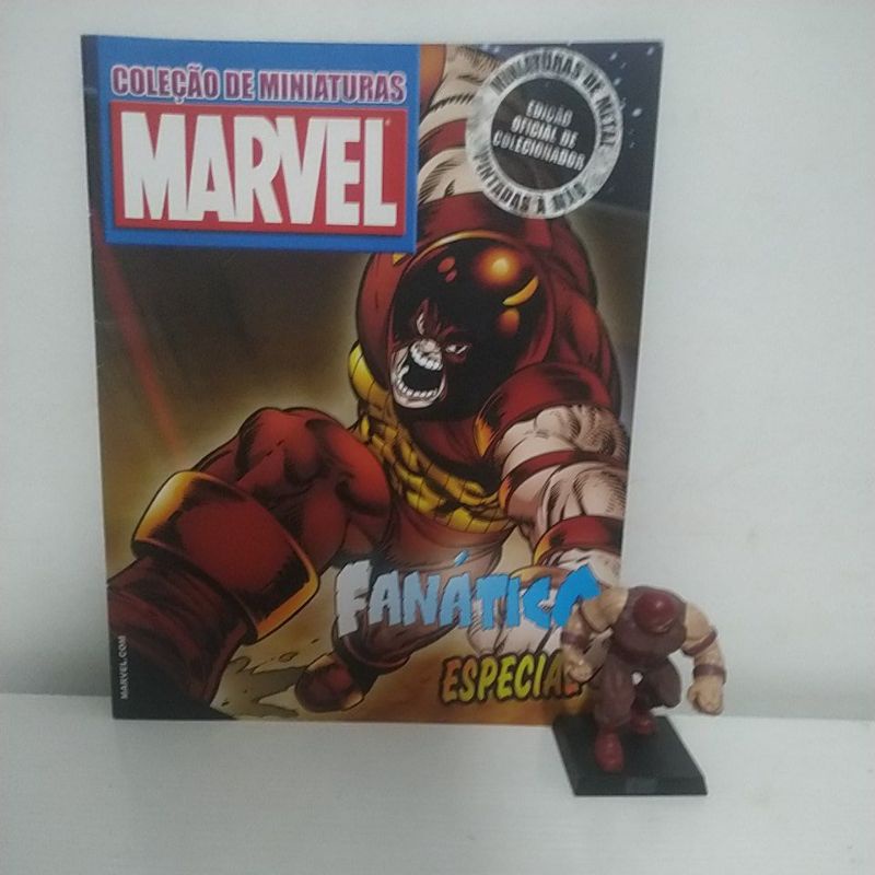 miniatura eaglemoss fanático Marvel edição especial fanatico juggernaut ...