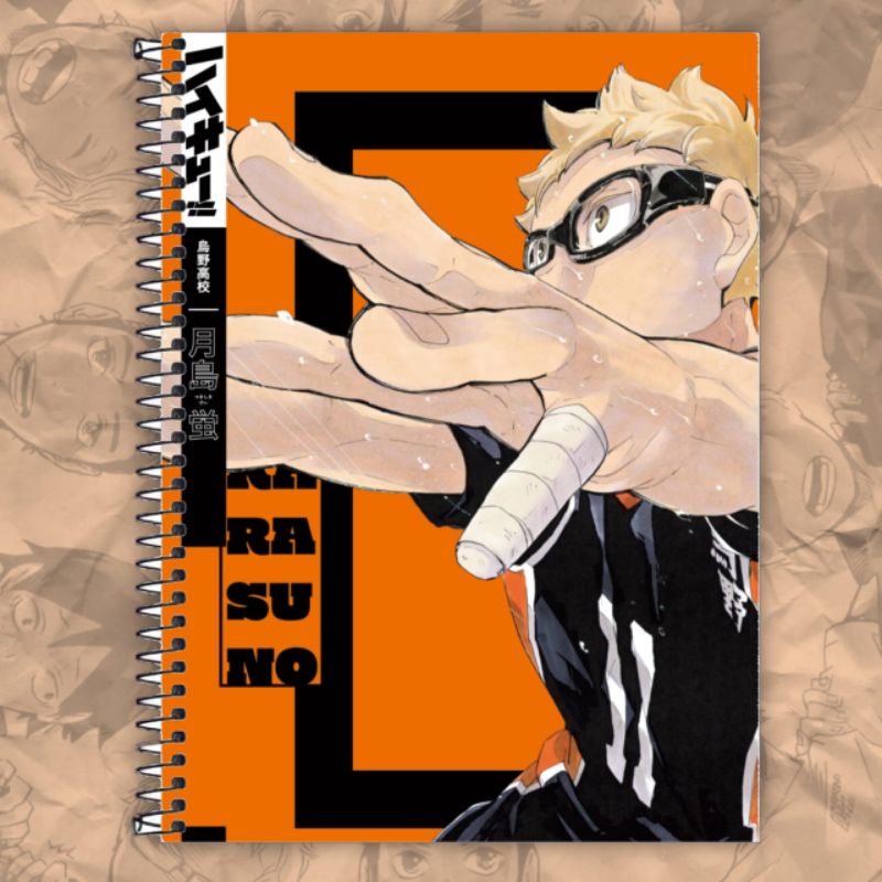 caderno anime haikyuu | Shopee Brasil