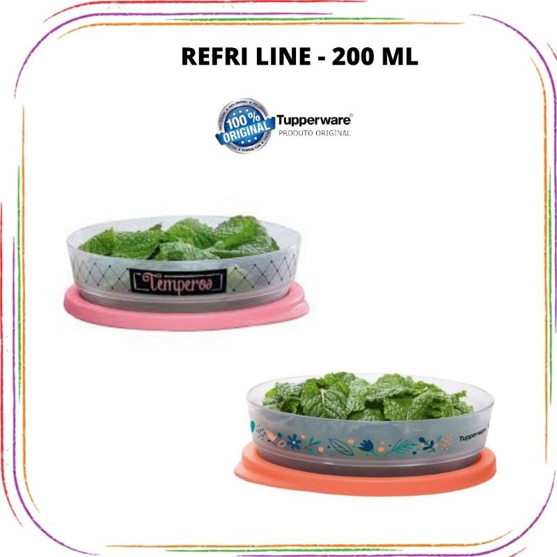 Tupperware Refri Line - 200 ml | Shopee Brasil