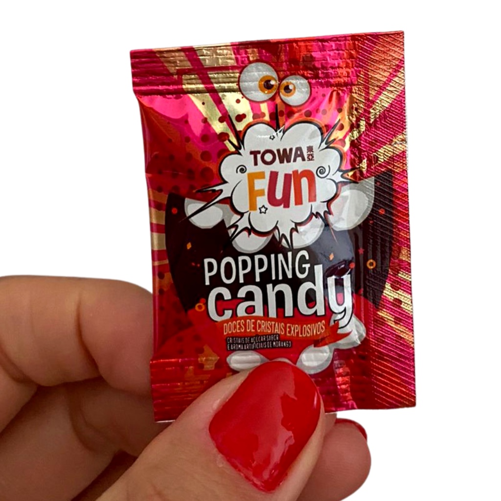 Bala Coreana Explosiva Que Estouram Na Boca Popping Candy - Bala em Pó ...