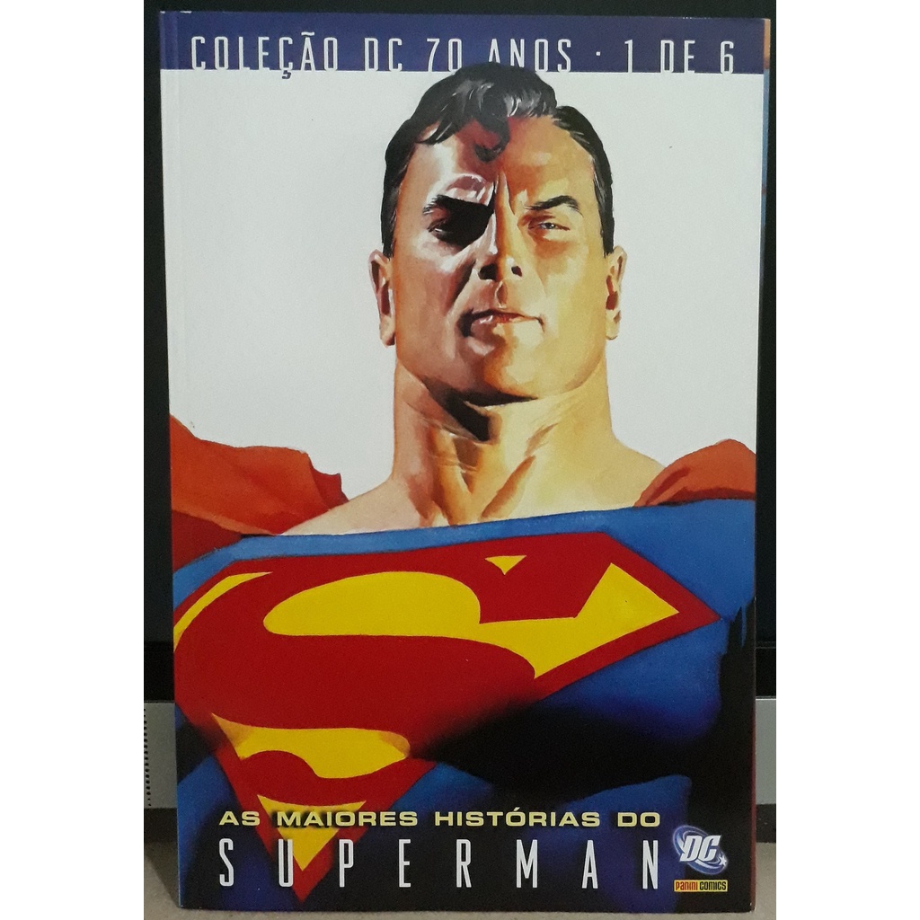 Coleção Dc 70 Anos 1 As Maiores Histórias Do Superman Panini Dc