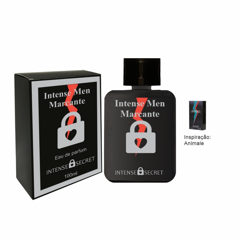 Intense Men Marcante Eau de Parfum 100ml Masculino Intense Secret ...