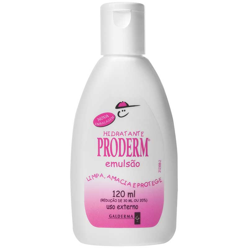 Novo Proderm Emulsão Hidratante Infantil Proderm 120ml | Shopee Brasil