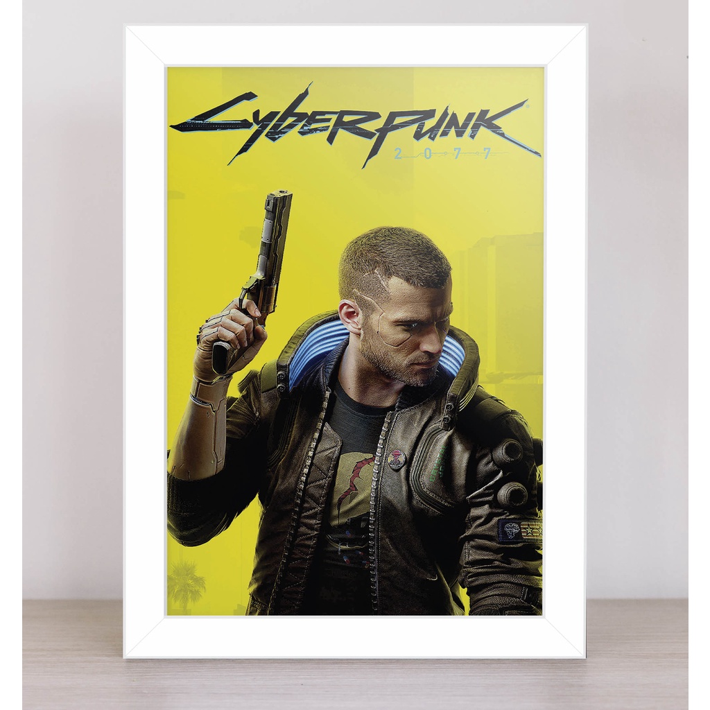 Quadro Cyberpunk 2077 | Shopee Brasil
