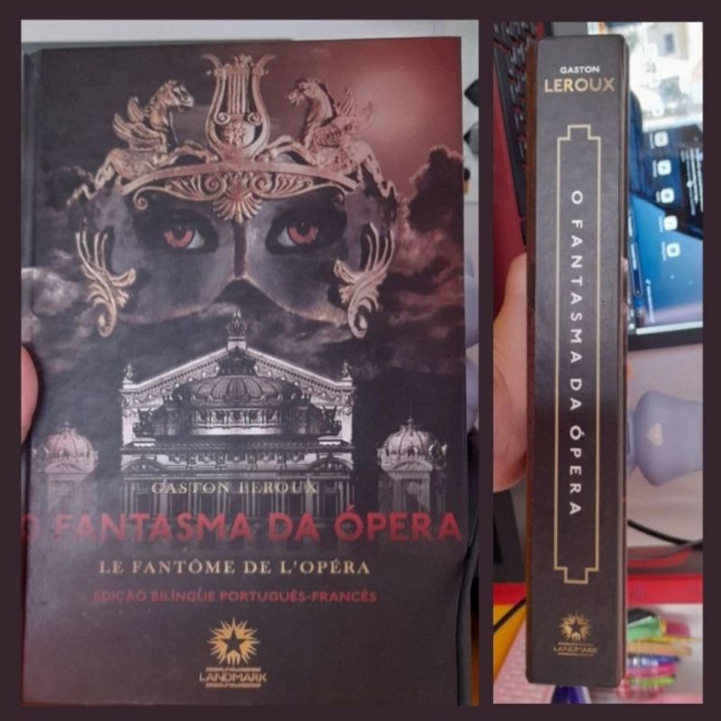 Livro O Fantasma da Ópera (bilingue) | Shopee Brasil