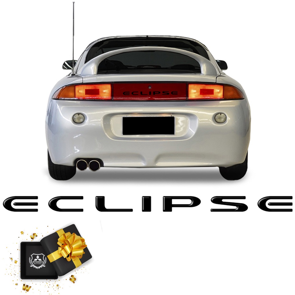 Adesivo Mitsubishi Eclipse Gst 1995/1998 Aplique Traseiro | Shopee Brasil