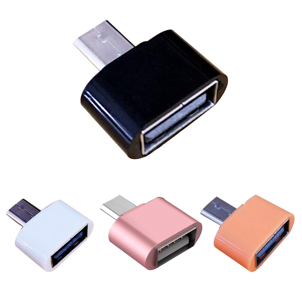 Adaptador OTG USB x V8 Varias Cores | Shopee Brasil