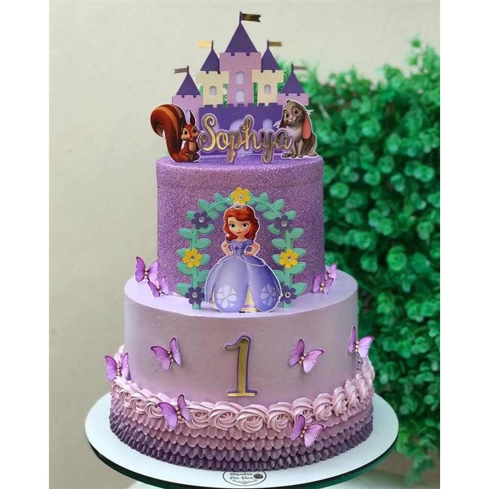 TOPO DE BOLO PRINCESA SOFIA | Shopee Brasil