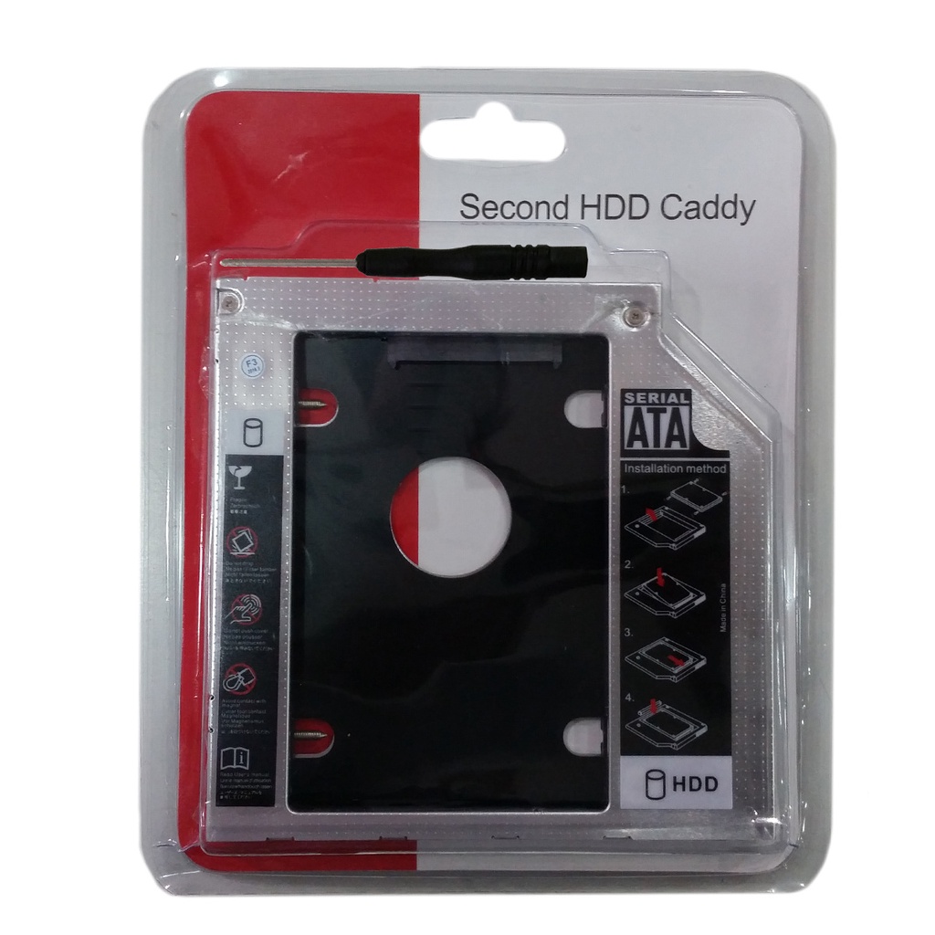 Adaptador Caddy 12,7 Hd Ssd Sata Para Notebook Drive 12.7mm caddy12 | Shopee Brasil