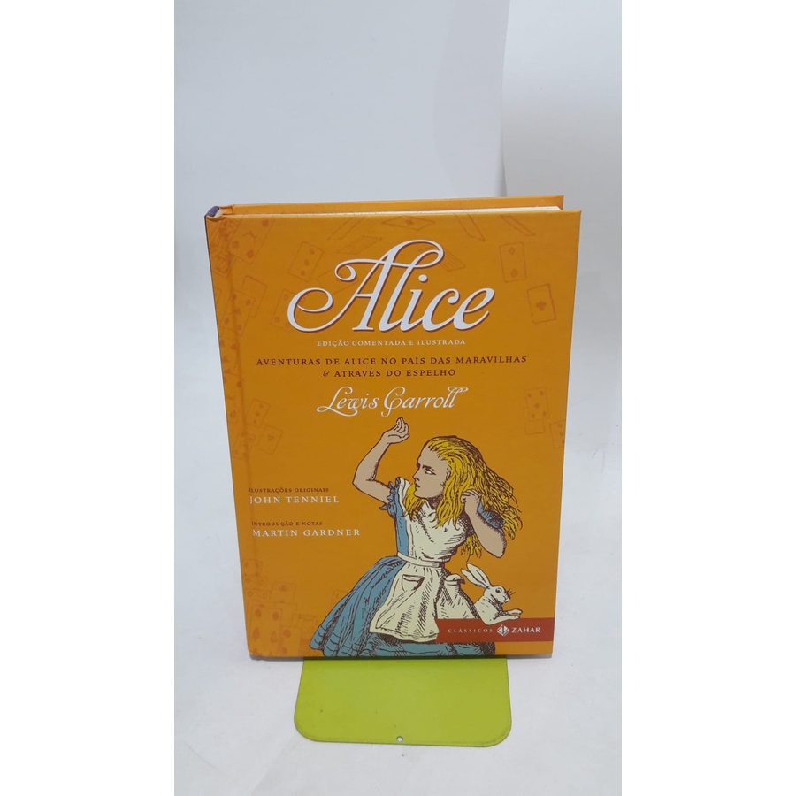 Livro Alice - Edição Comentada e Ilustrada | Shopee Brasil