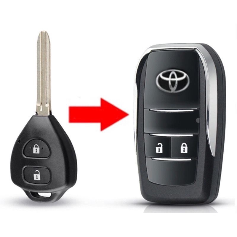 Chave Canivete Toyota Etios 2 Botões | Shopee Brasil