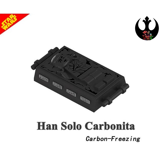 Han Solo Congelado na Carbonita Minifigure Star Wars (frozen in ...