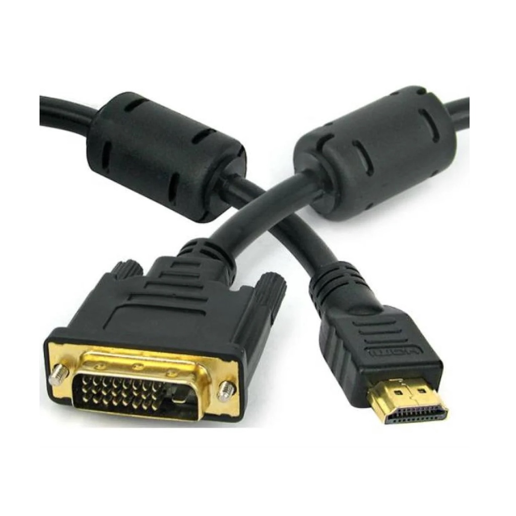 Cabo Dvi-d X Hdmi Dual Link 1.50m C/ Filtro Banhado Ouro - NOVO ...