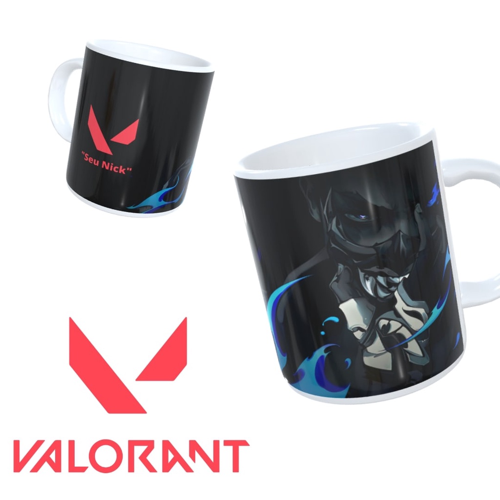Caneca Yoru "espionagem Dimensional" Valorant | Shopee Brasil