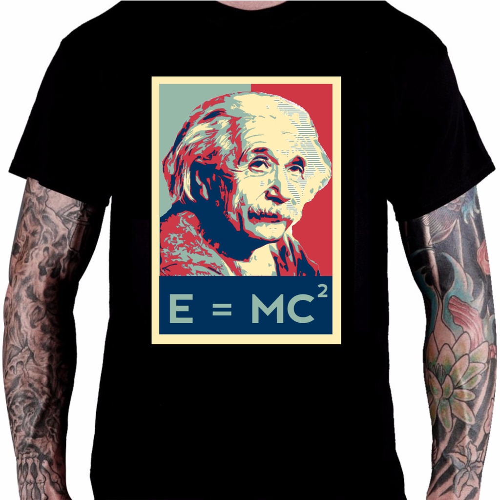 Camiseta Albert Einstein Cientista Fisico S36 | Shopee Brasil