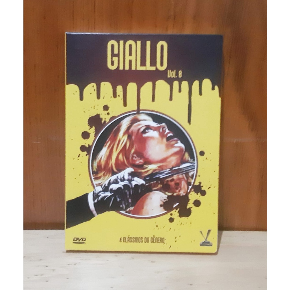 Dvd Box Giallo Vol. 8 c/ luva | Shopee Brasil