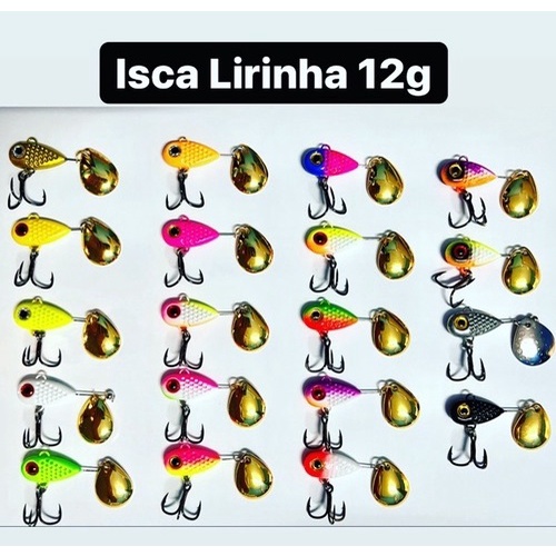 Isca Artificial Lirinha - 12g | Shopee Brasil