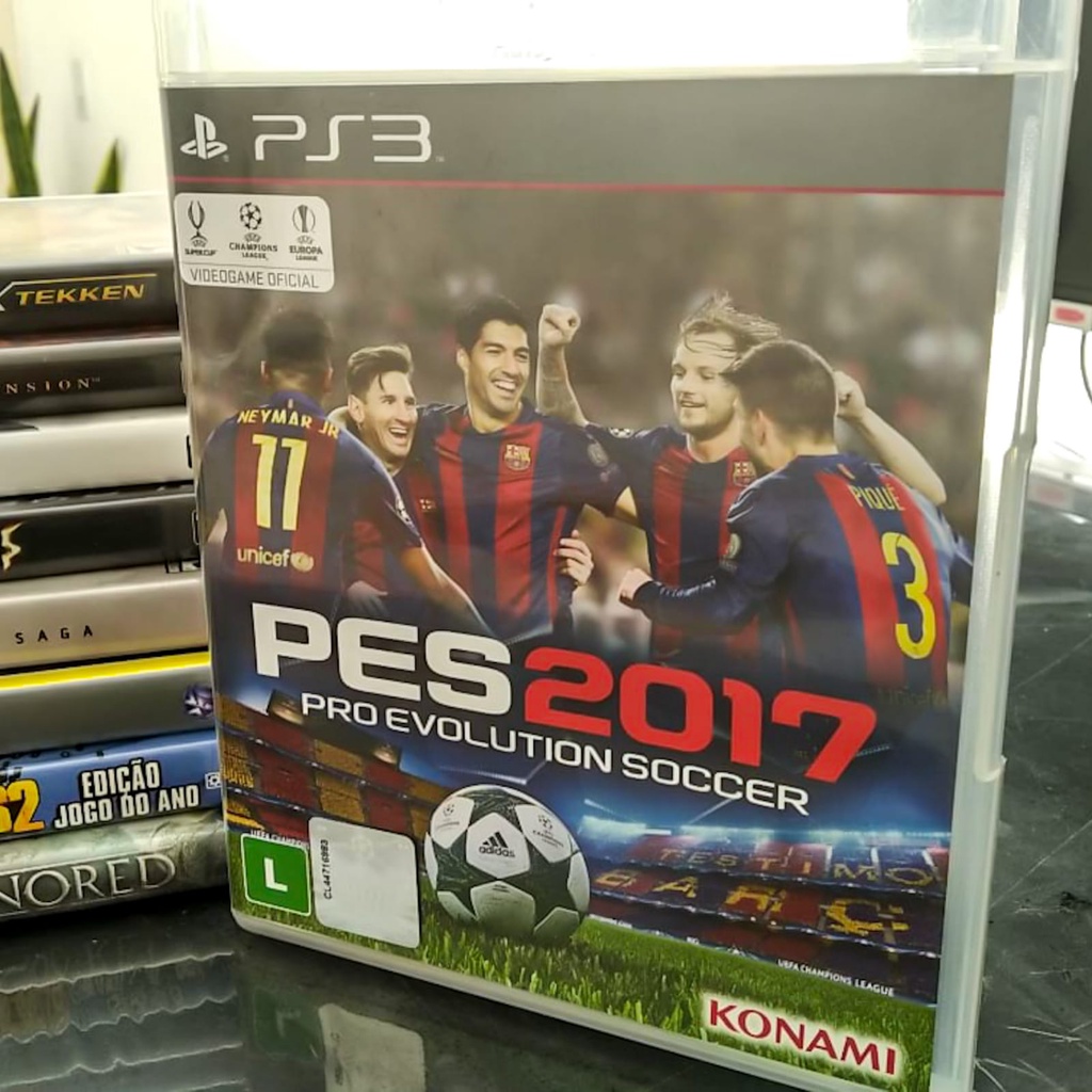PES 2017 PRO EVOLUTION SOCCER ORIGINAL PARA PS3 - FÍSICO PS3 | Shopee ...