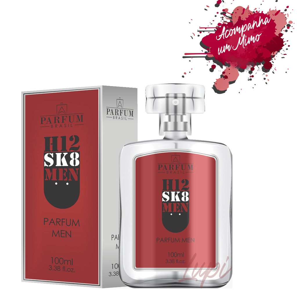 Perfume H12 SK8 100ml Parfum Brasil | Shopee Brasil