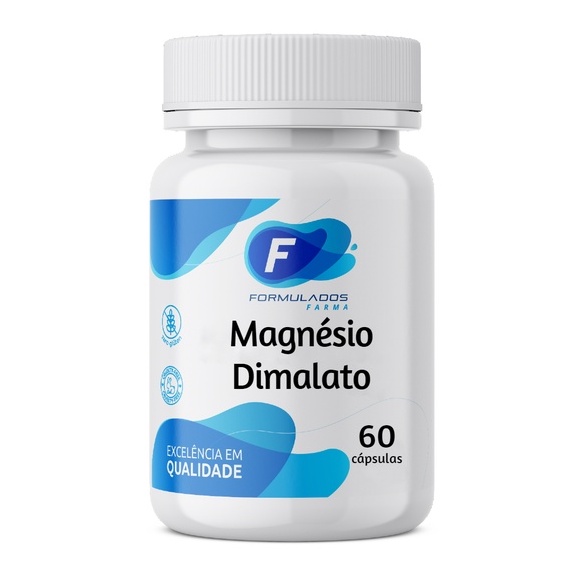 Magnésio Dimalato 100% Puro Super Mineral 60 Cápsulas | Shopee Brasil