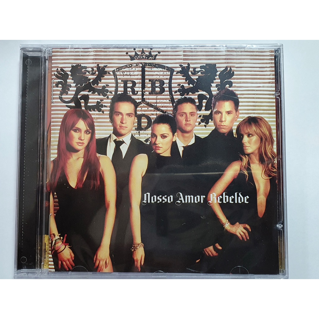 Cd Rebelde - Rbd Nosso Amor Rebelde - Original E Lacrado | Shopee Brasil