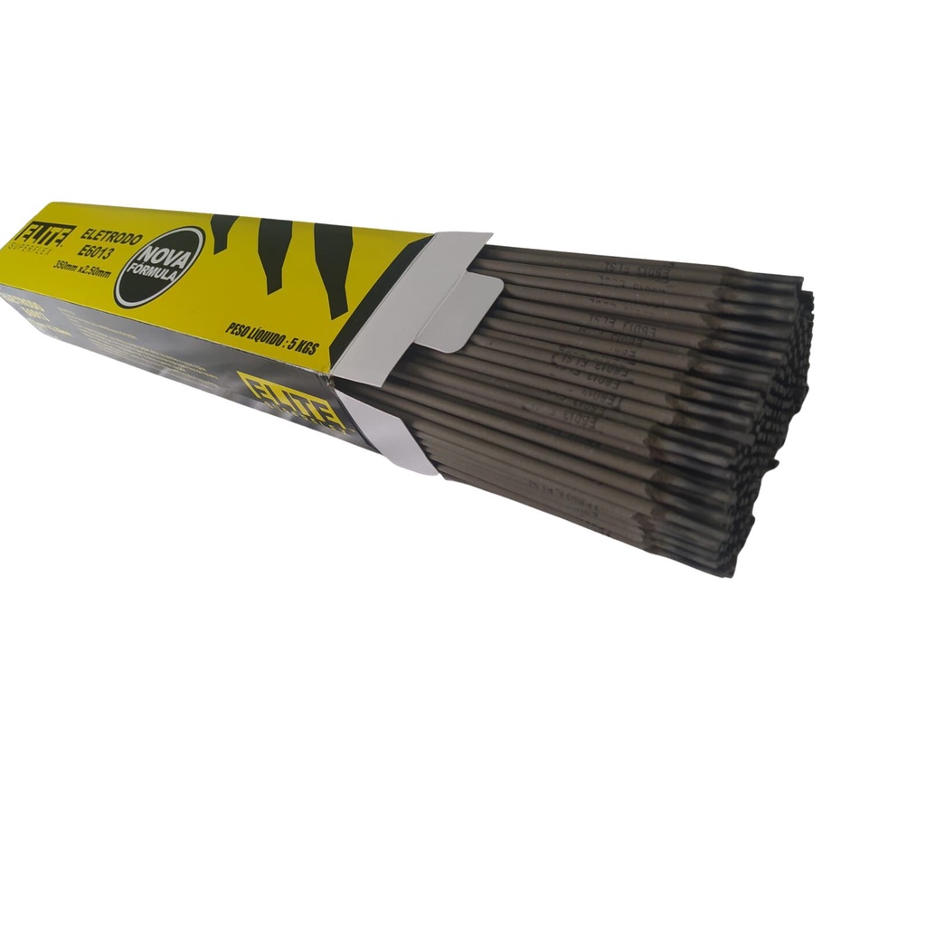 ELETRODO REVESTIDO 6013 2.5MM SOLDA ELITE - 2KG | Shopee Brasil