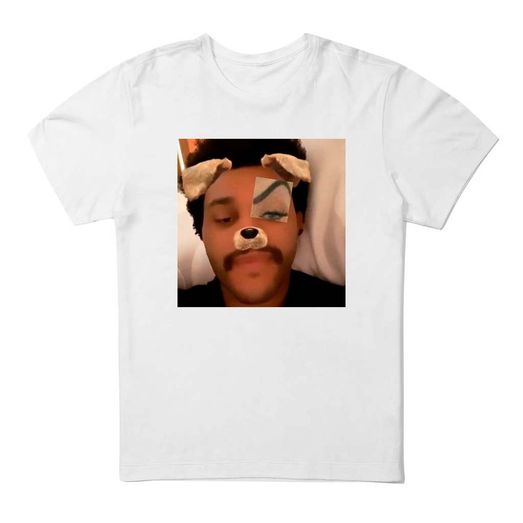 Camiseta The Weeknd Dog filter | Shopee Brasil
