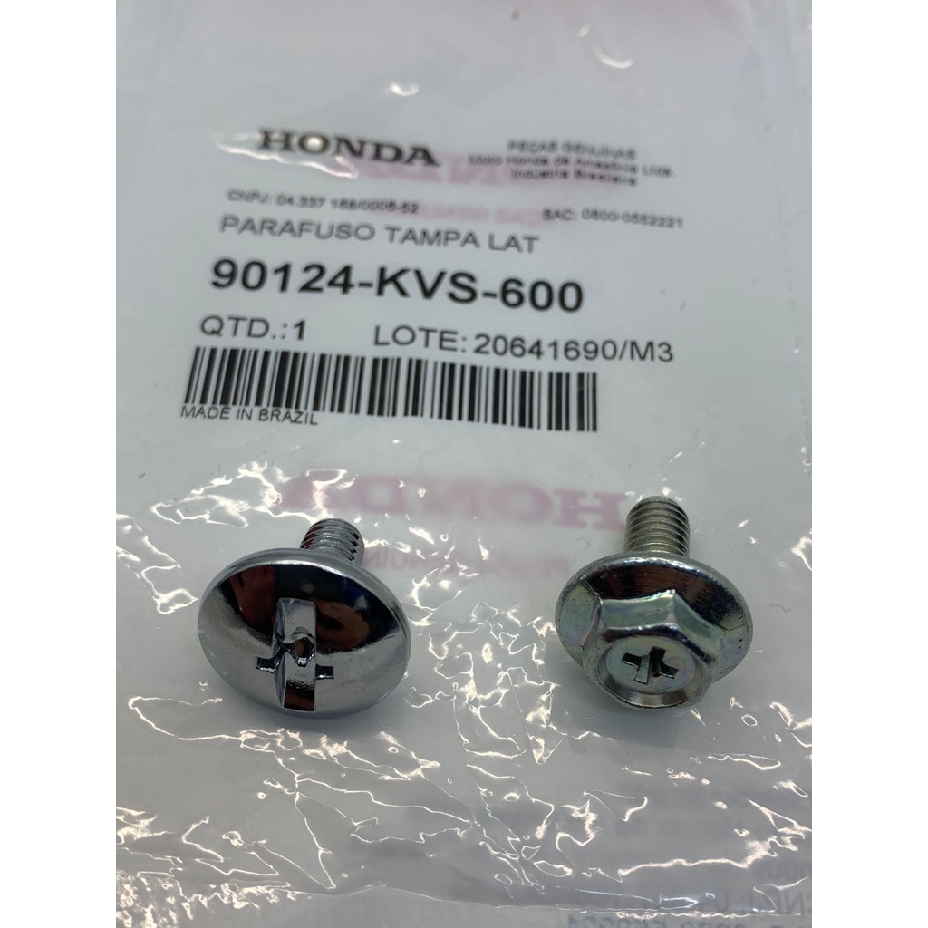 Parafuso Tampa Lateral Fan Titan Start 125 150 160 Original Honda ... Parafuso Tampa Lateral Fan Titan Start 125 150 160 Original Honda ...