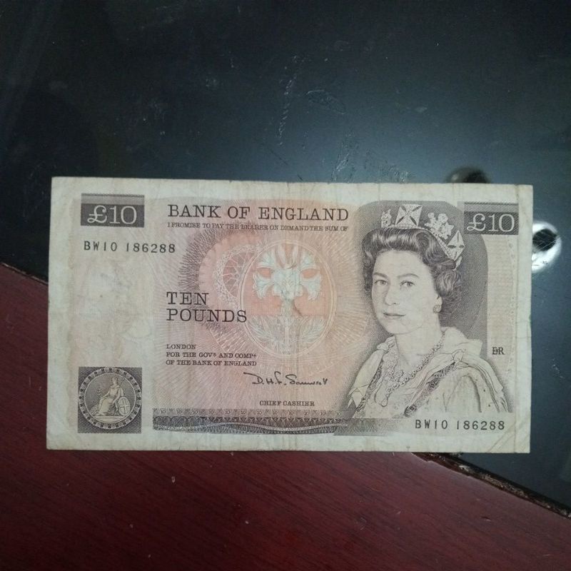 10 LIBRAS INGLATERRA RAINHA ELIZABETH MBC | Shopee Brasil