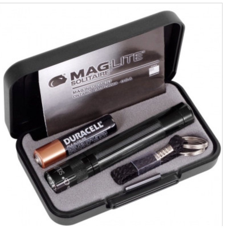 Lanterna Mini Maglite Solitaire 37 Lúmen ( Led ) Preta | Shopee Brasil