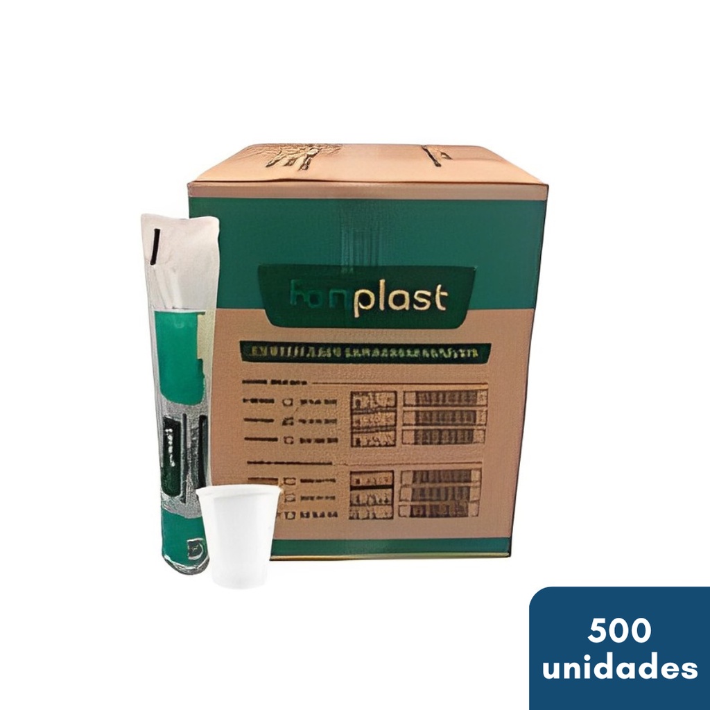 Copo Descartável 180ml Caixa Fechada C/ 500 Uni | Shopee Brasil