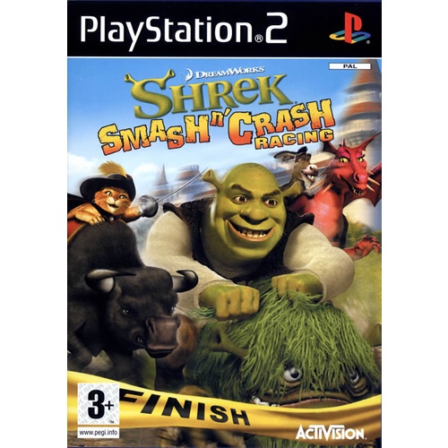 Shrek Smash n Crash Racing (PS2) | Shopee Brasil
