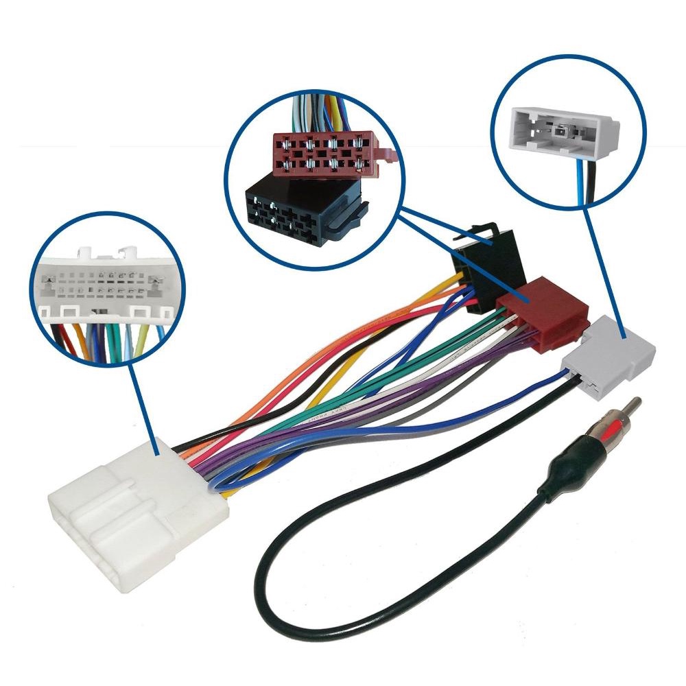 Kit Chicote e Adaptador de Antena para Carro Linha Nissan Expex ...