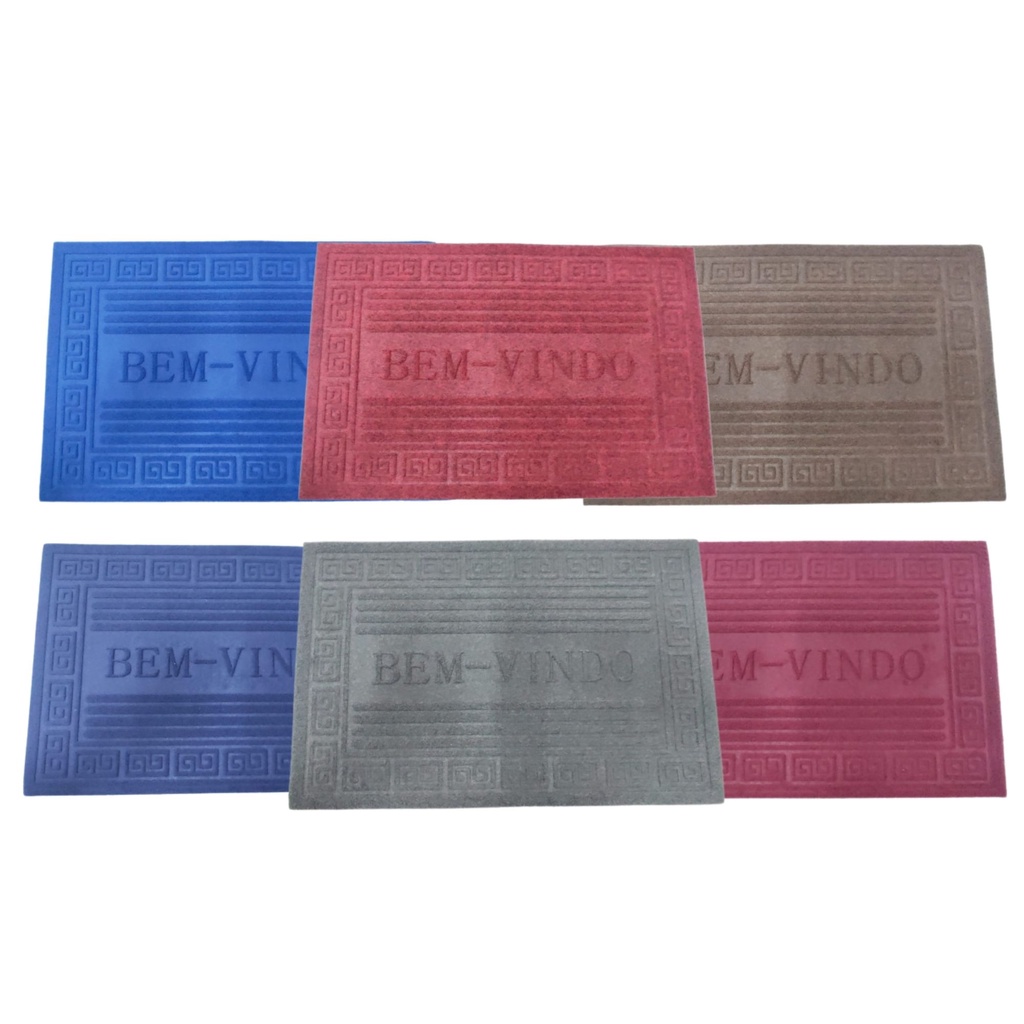 Tapete Capacho Porta Entrada Diversas Cores | Shopee Brasil