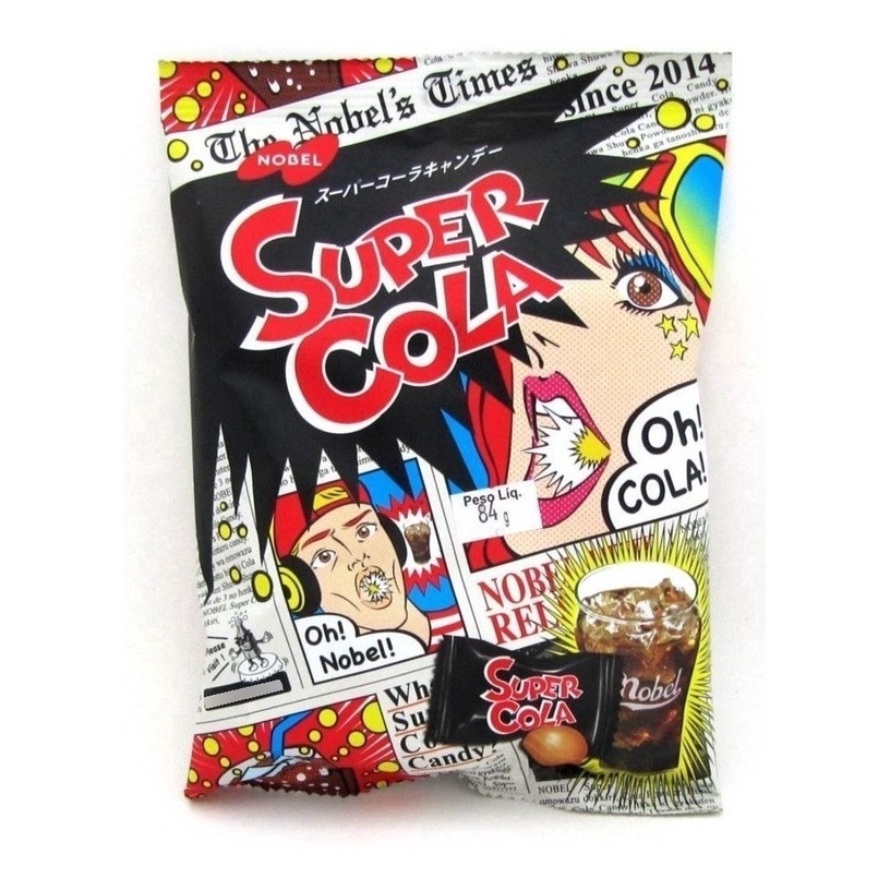 Balas Super Cola Importada 83g - Nobel | Shopee Brasil