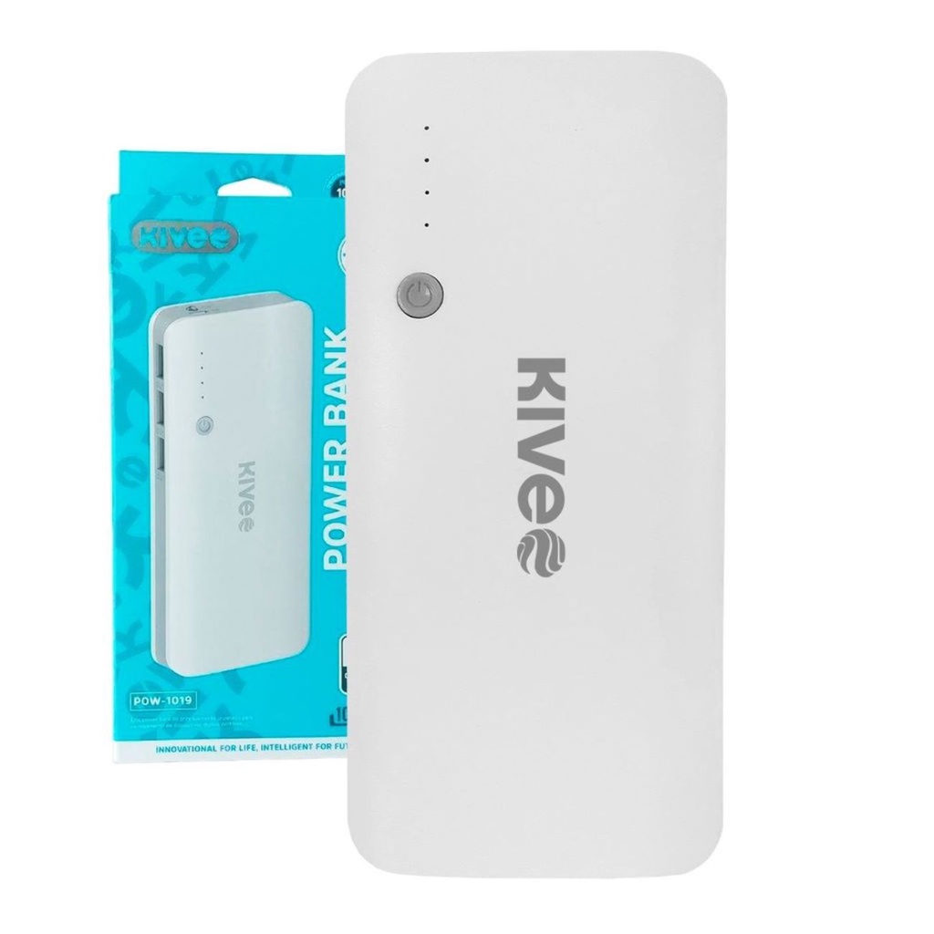Power Bank 10.000mah com Lanterna 3 Entradas USB Inova Kivee | Shopee ...
