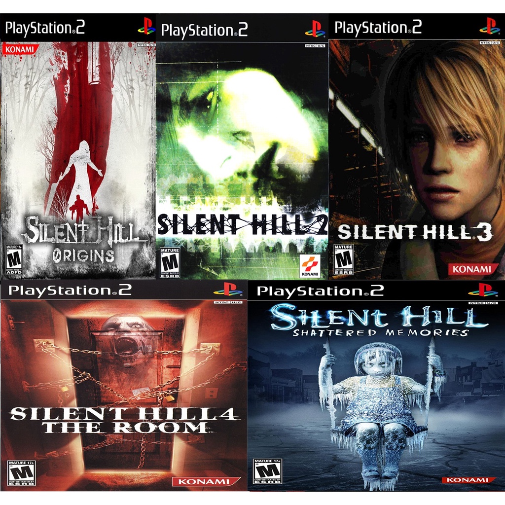 Kit Silent Hill Collection com 5 Jogos (PS2) | Shopee Brasil