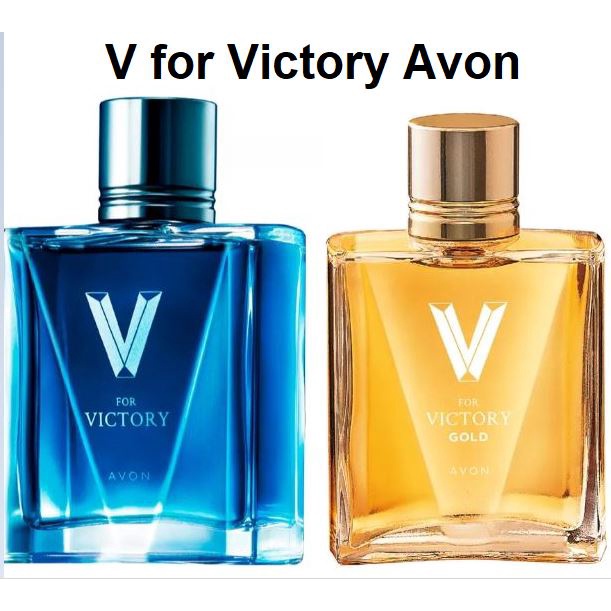 Perfume V for Victory Gold 75ml e Individual Blue Deo Colônia 100ml ...