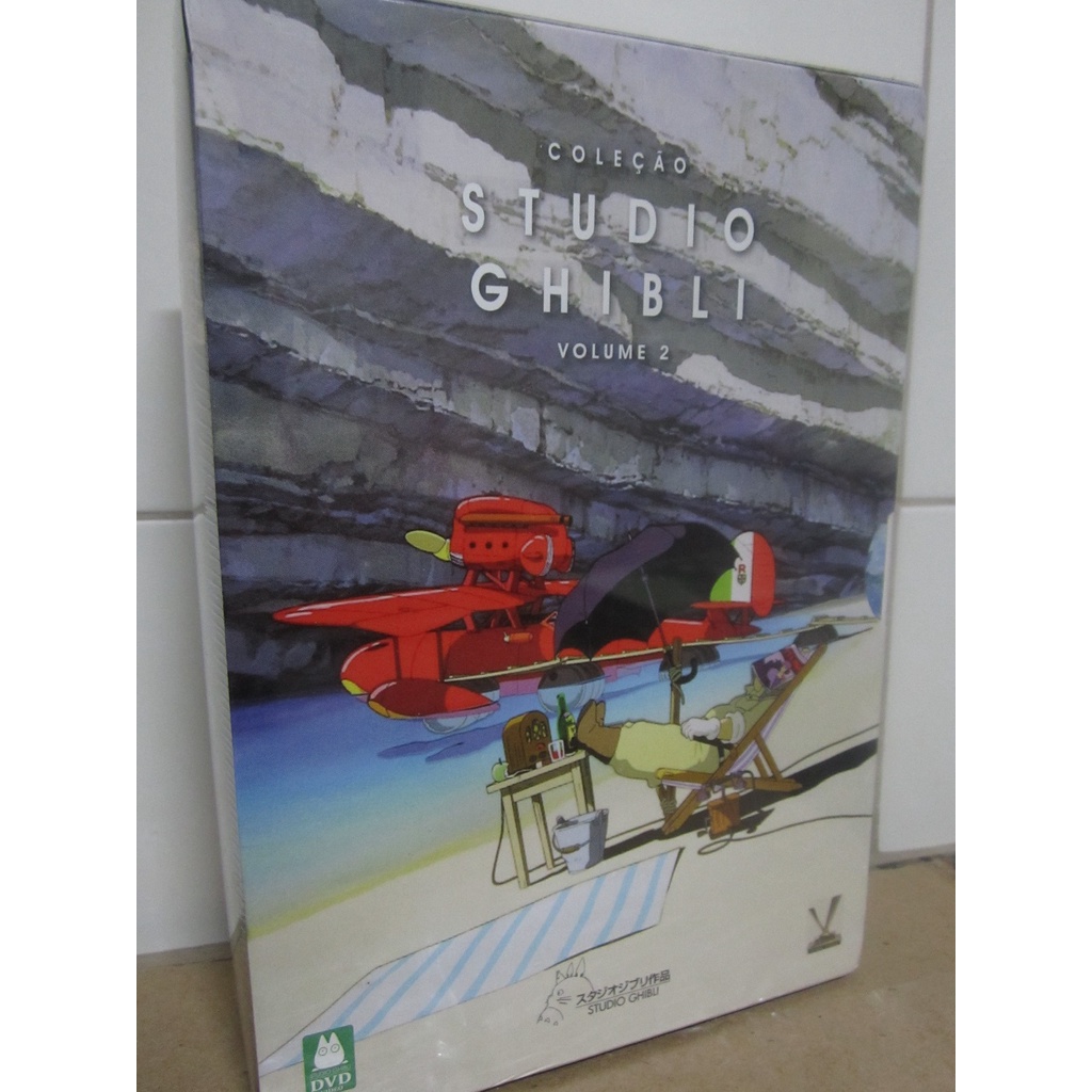 DVD - Box Studio Ghibli Vol.2 (Coleção 3 Filmes) - Lacrado | Shopee Brasil