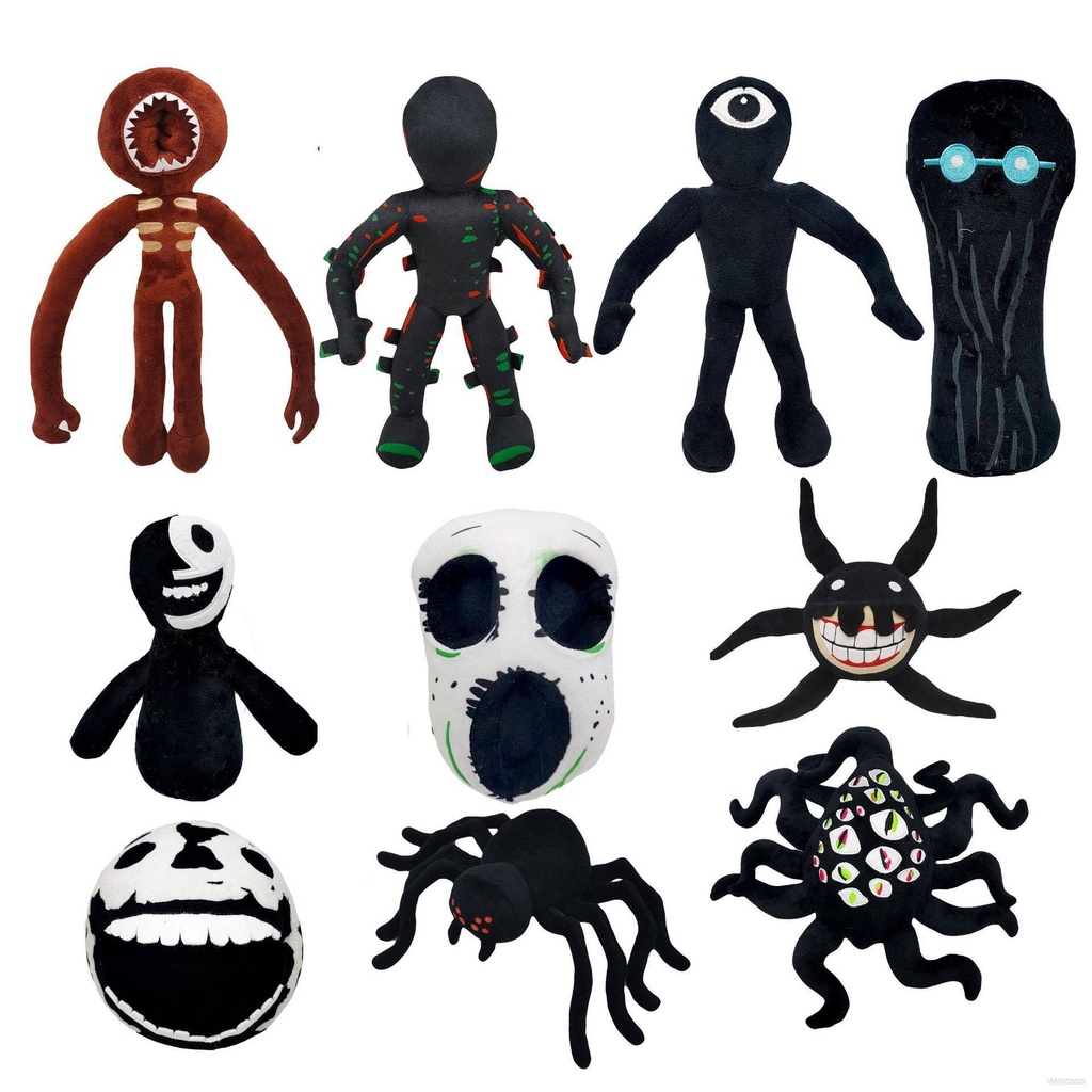 Ellen Roblox Doors Plush Toys Screech Rush Error Seek Ambush Halt Eyes ...